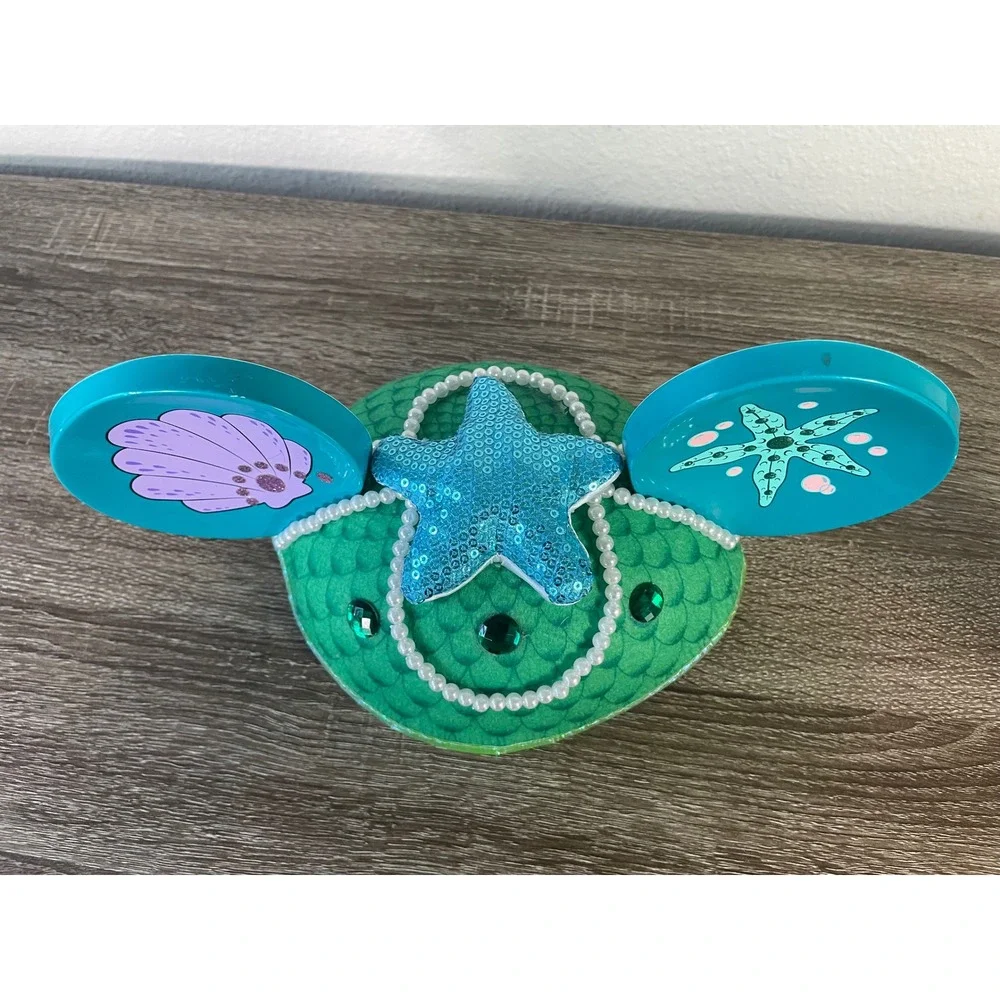 Disney | Accessories | Disney Parks Little Mermaid Ariel Mickey Ear Hat ...